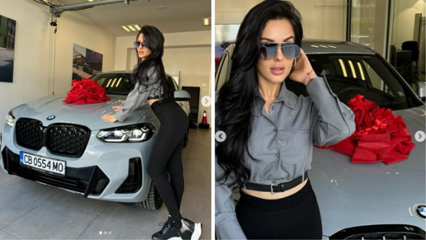 Дъщерята на Глория с нова играчка (СНИМКИ) - Gzona.eu